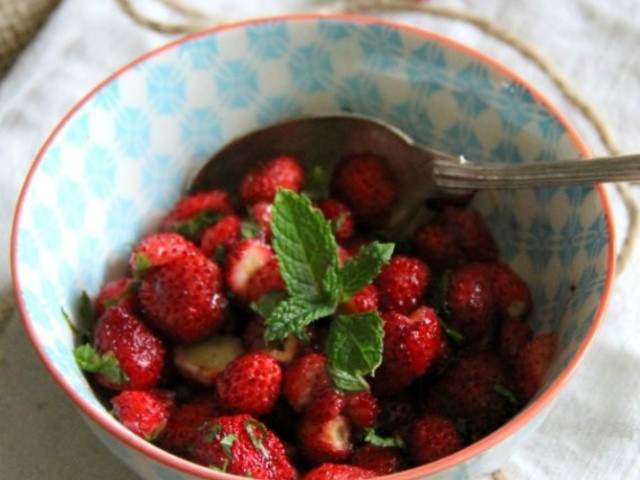 Recettes végétariennes de Fraises des bois Recettes végétariennes de Fraises des bois