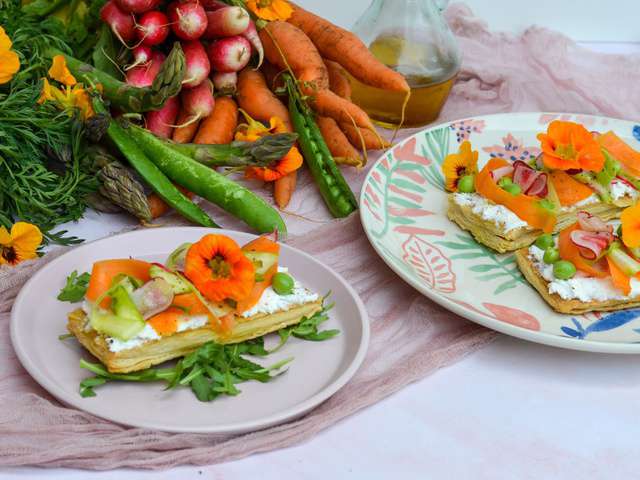 Recettes végétariennes de Légumes de Printemps de La p'tite cuisine de ...
