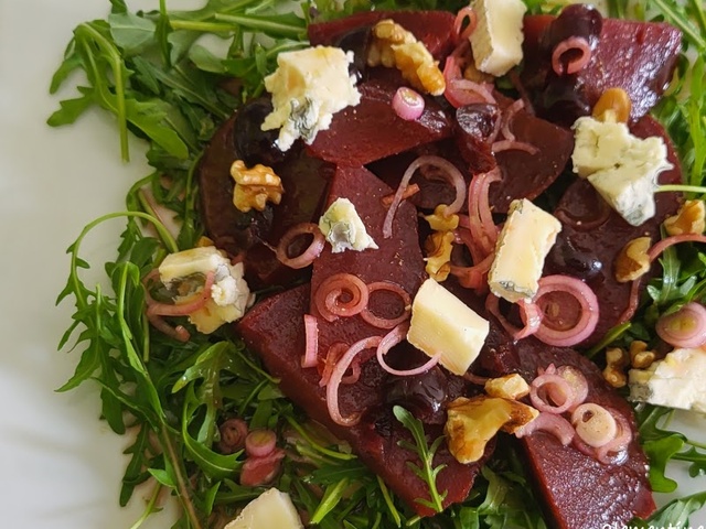 Recettes végétariennes de Salade de betterave