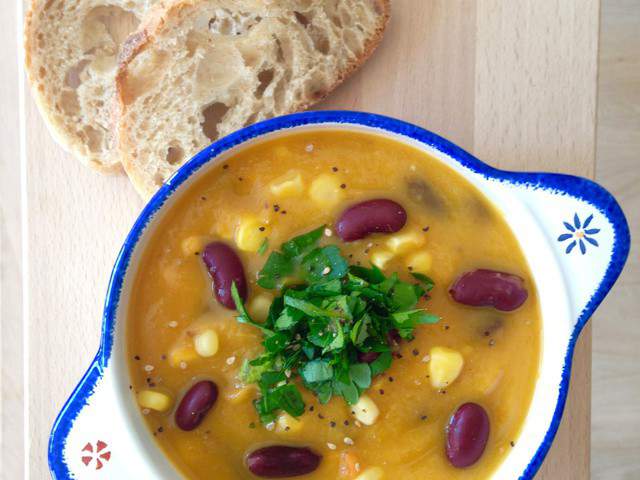 Recettes végétariennes de Haricots rouges de Le renard et les raisins