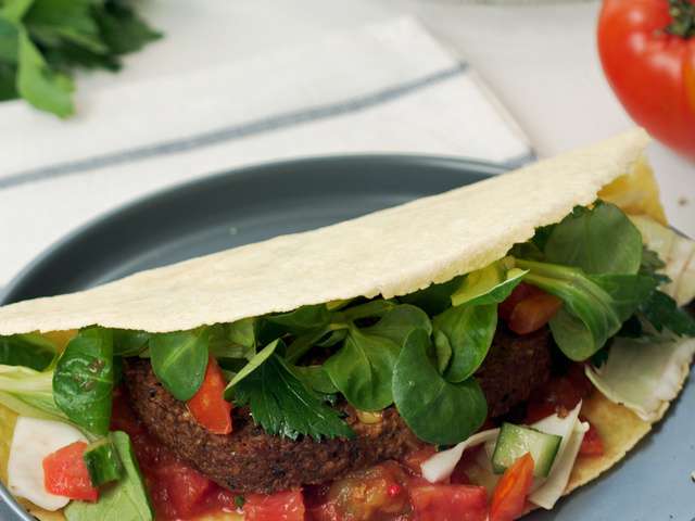 Recettes végétariennes de Galette et Haricots